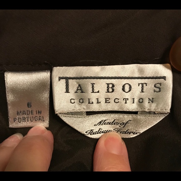 Talbots | Skirts | Talbots Collection Pleated Brown Skirt Size 6 | Poshmark
